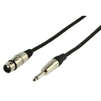 KABEL 6,3 MONO + XLR/Ž 2met
