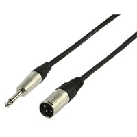 KABEL 6,3 STEREO - XLR 6met