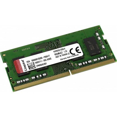 Kingston 8GB 2666MHz DDR4 Non-ECC CL19 SODIMM 1Rx16 | KVR26S19S6/8