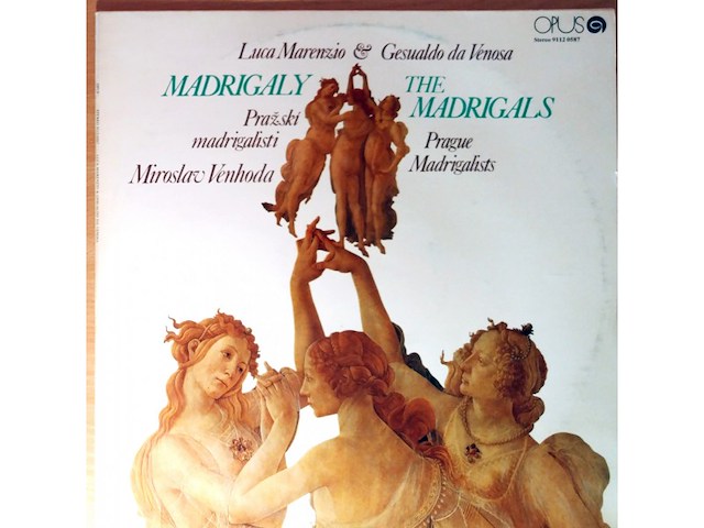 klasika LP: PRAŠKI MADRIGALISTI -  (1979) NOVA