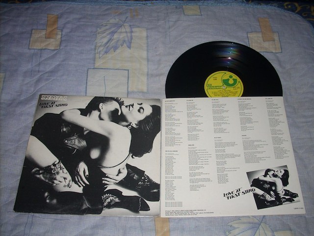 Scorpions ‎– Love At First Sting LP Jugoton 1985.