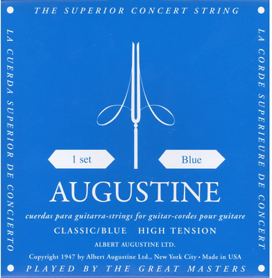 Augustine classic blue high tension žice za klasičnu gitaru