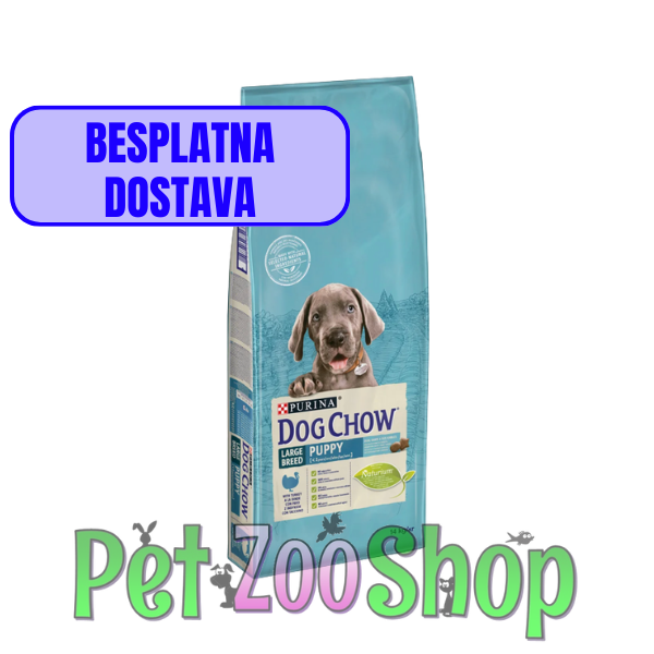 Dog Chow Hrana za pse PUPPY LARGE BREED,14kg