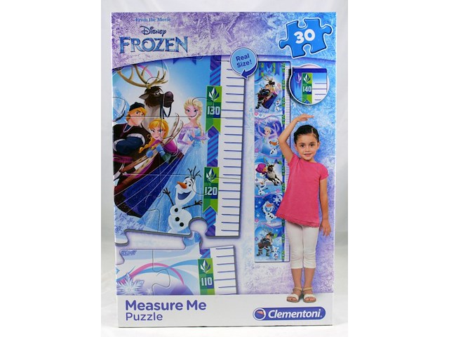 +++ Frozen Measure Me puzzle - NOVO +++
