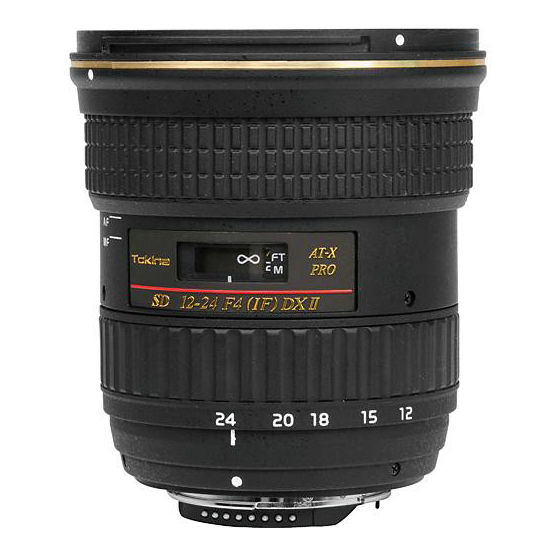 Tokina AT-X PRO DX SD 12-24mm F4 (IF) II za Nikon