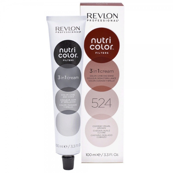 Revlon profesional nutri color creme 524 coppery pearl brown 100ml