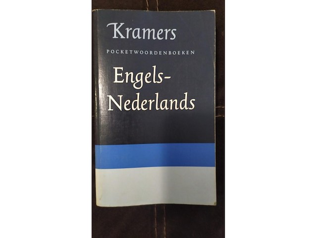 Kramers Engels-Nederlands pocketwoordenboken