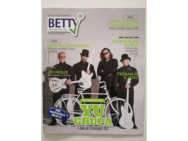 Betty magazin br. 37 YU Grupa