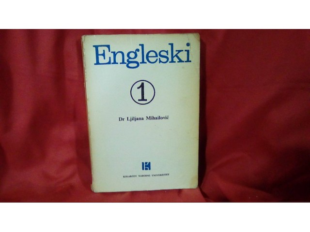 Engleski 1 Dr.Ljiljana Mihajlovic