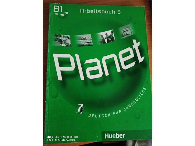 Udžbenik/ radna sveska Planet 3 nemački jezik