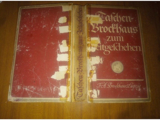 Taschen-Brockhaus Zum Zeitgeschehen 1942.