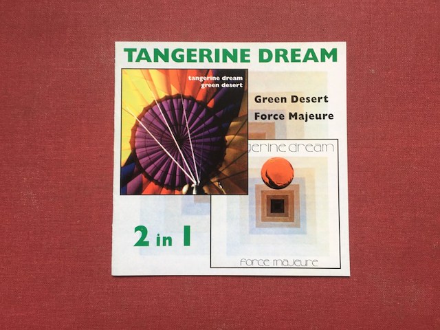 Tangerine Dream-GREEN DESERT/FoRCE...(bez CD-samo omot)
