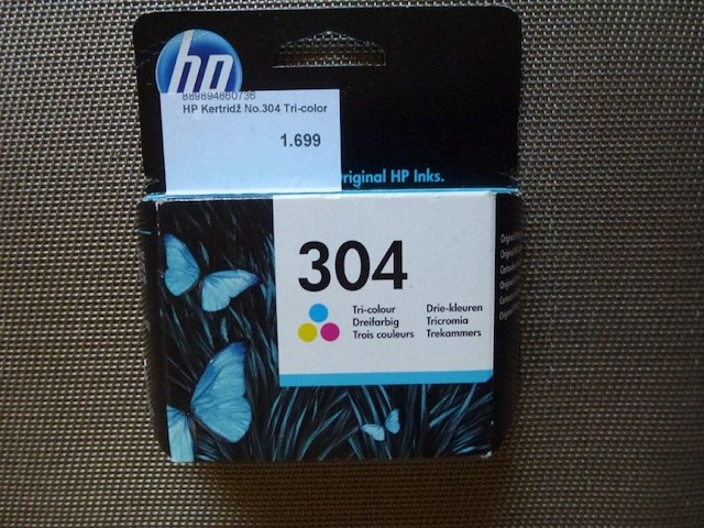 HP 304 - nekorišćen Color kertridž