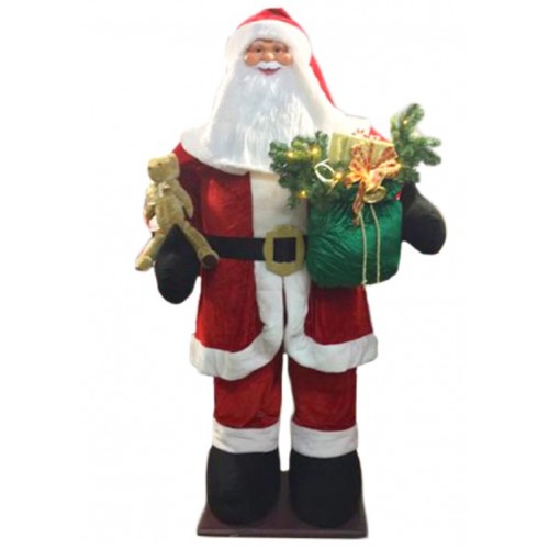 Deda Mraz sa poklonom i medom Deco Santa 250 cm