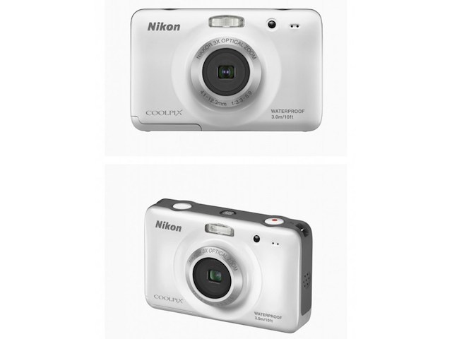 Nikon Coolpix S30, 10MP beli + torbica