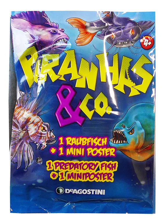 DeAgostini Kolekcija Piranhas & CO - Ribe predatori