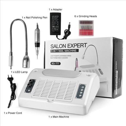 Salon expert 5 u 1, Nail machine