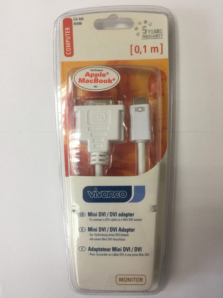 Adapter DVI mini