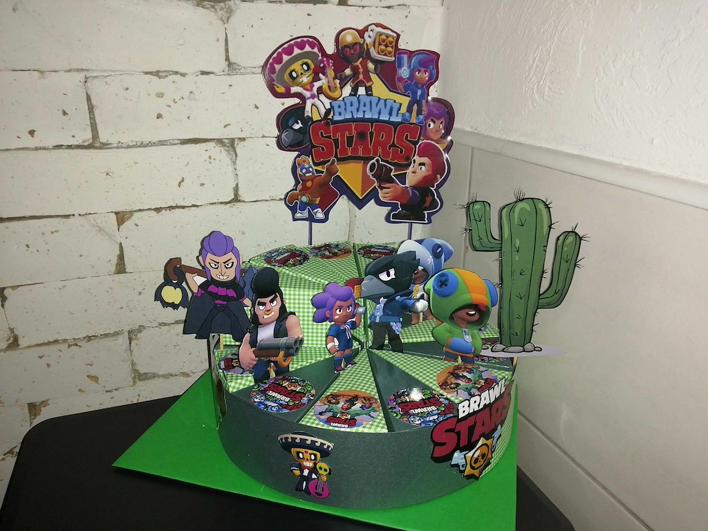 Kartonska torta Brawl Stars