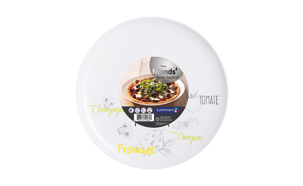 Tanjir za pizzu Friend's Time Bistrot 32cm