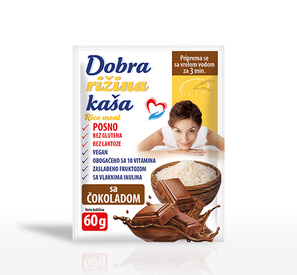 DOBRA PIRINČANA (RIŽINA) KAŠA ČOKOLADA 50G