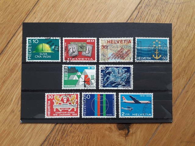 1968 Svajcarska 2 serije (7288)