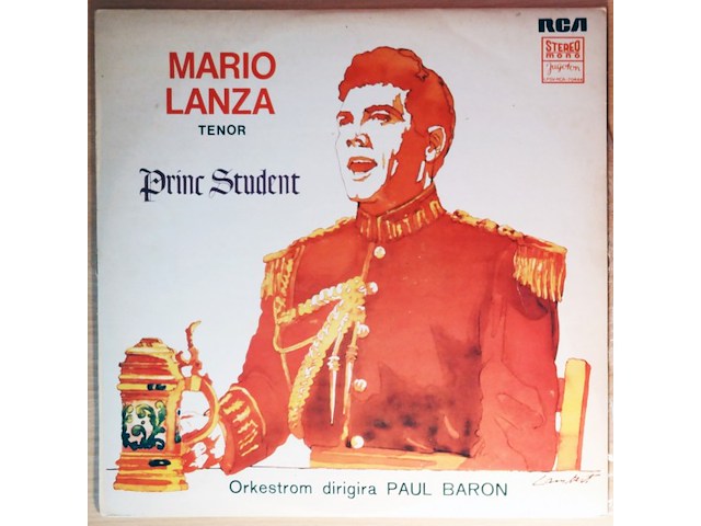LP MARIO LANZA - Princ Student (1971) Jugoton, MINT