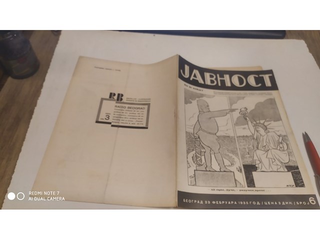 JAVNOST 6 / 1935