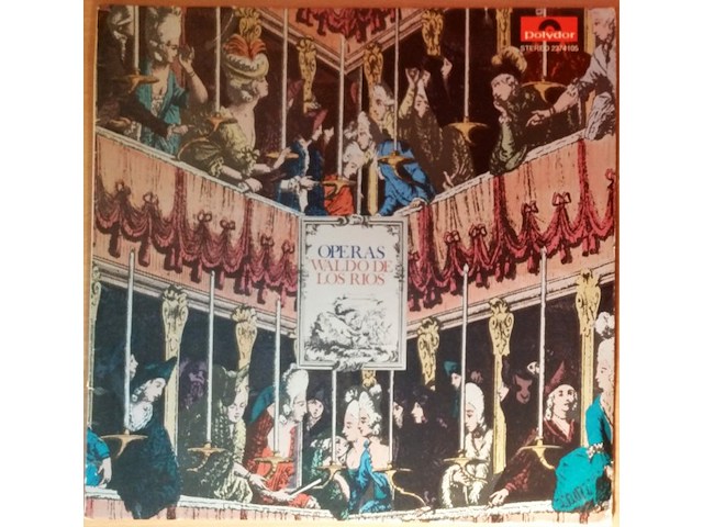 klasika LP: WALDO DE LOS RIOS - Operas, Germany, MINT