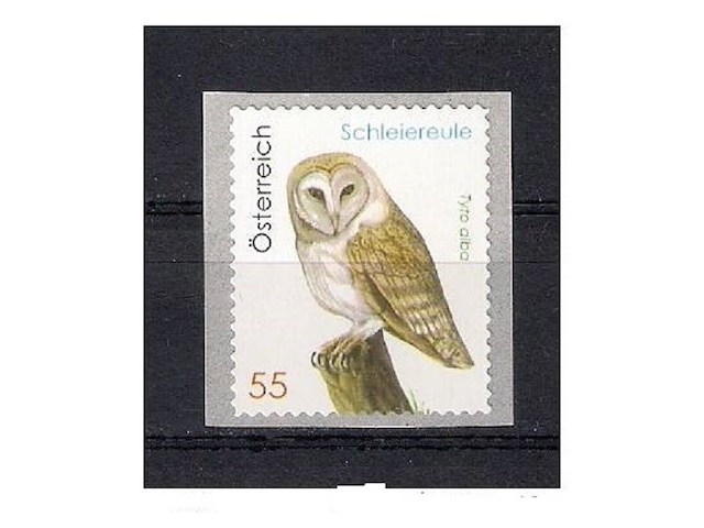 ab Austria 2009.Birds,Tyto Alba,Barn Owl,MNH**