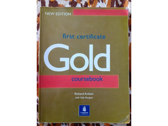 Gold coursebook Ričard Acklam - udžbenik  engleskog