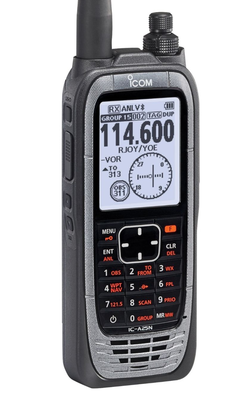 ICOM - IC-A25NE PRO - VHF Air Band Transceiver - Pro Pack
