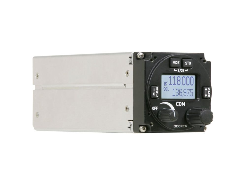 Becker - GT6201-05 - VHF/AM Transceiver - 118-137 MHz - 25/8,33 KHz - 6W in accordance with ETSI EN 300676