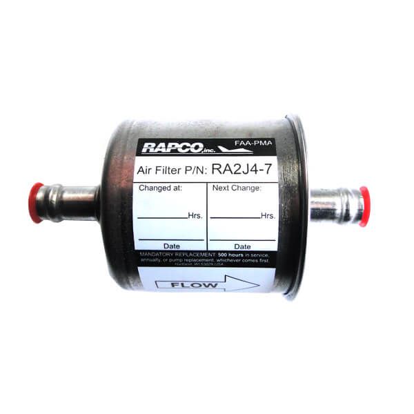 RAPCO - RA2J4-7 - Pneumatic Line Mounted Filter