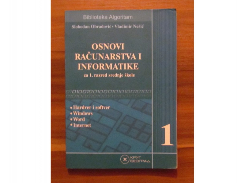 OSNOVI RAČUNARSTVA I INFORMATIKE 1