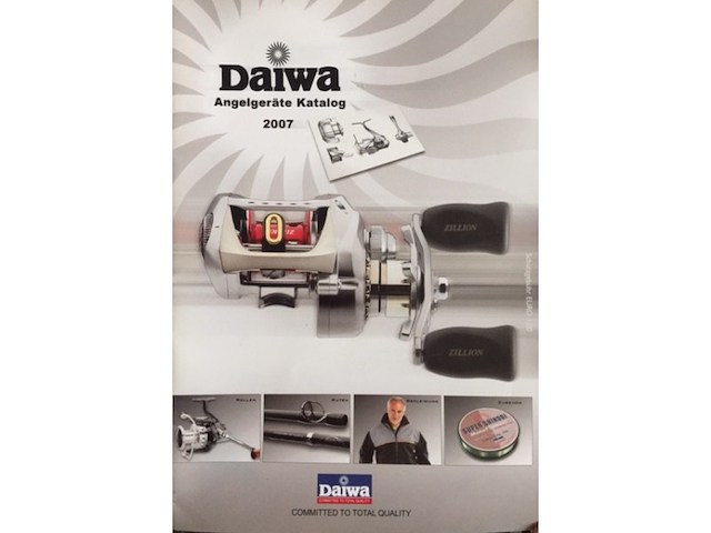 DAIWA 2007, ribolovački katalog