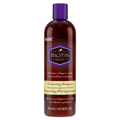 Šampon bez sulfata za jačanje i rekonstrukciju tanke kose HASK Biotin Boost 355ml