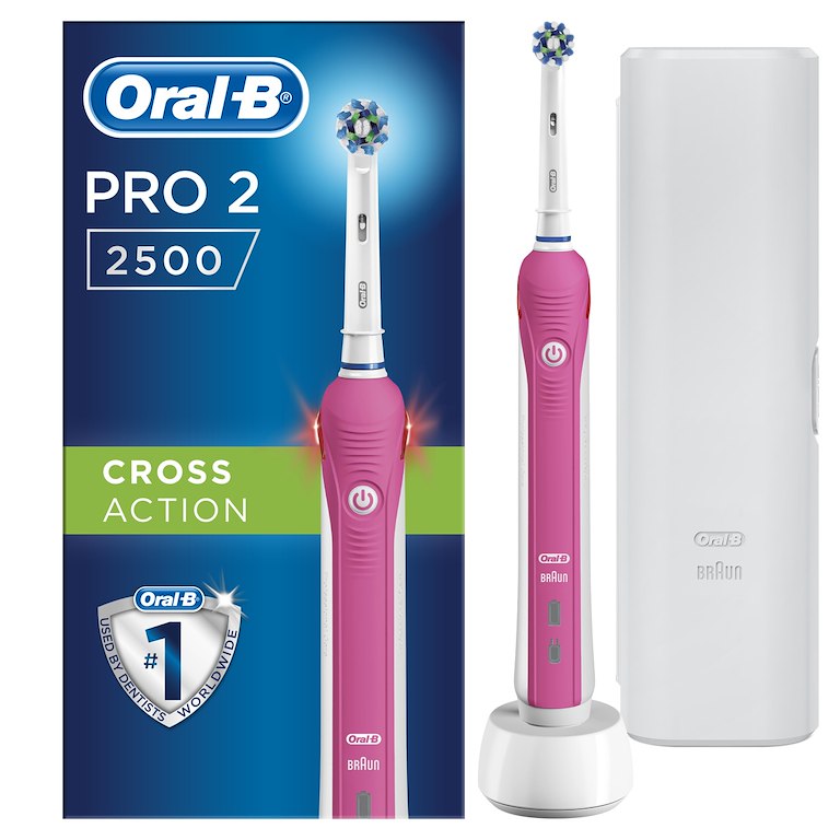 OralB Power Pro2500 Pink električna četkica za zubeID EK000336449