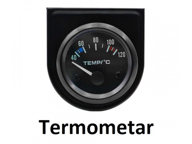 Cajger temperatura vode - sat merac