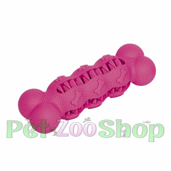 Igracka za pse TPR koska ROZE 17cm