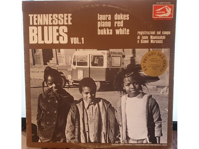 Laura Dukes / Piano Red* / Bukka White ‎– Tennessee Blu