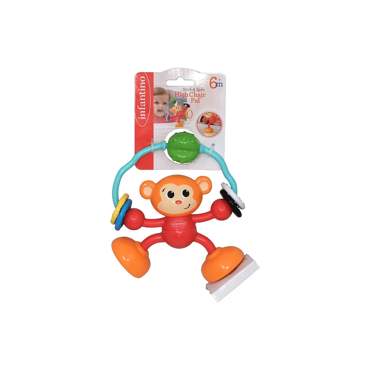 Igračka za bebe Infantino plastična igračka Majmun