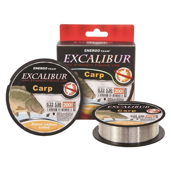 EXCALIBUR CARP TRANSPARENT 200m