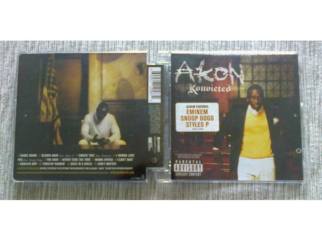 AKON - Konvicted (CD) Made in EU