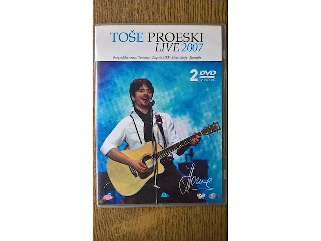 TOŠE PROESKI - Live 2007 - 2 x DVD