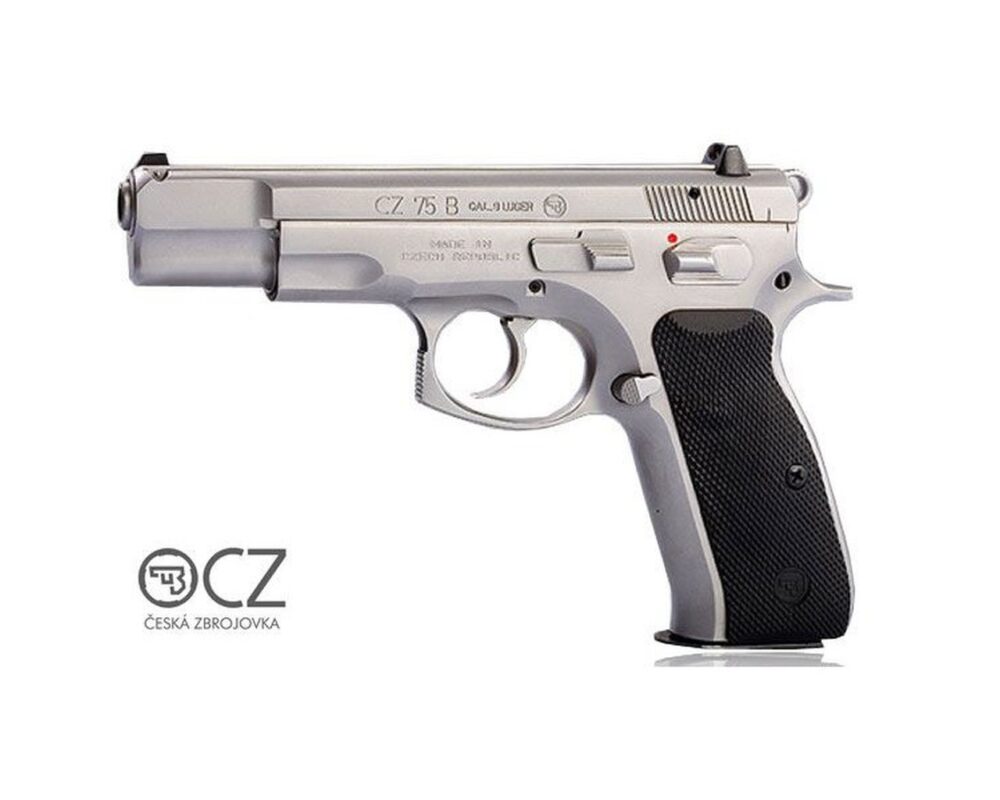 CZ 75B STAINLESS MATT FINISH – Česká zbrojovka