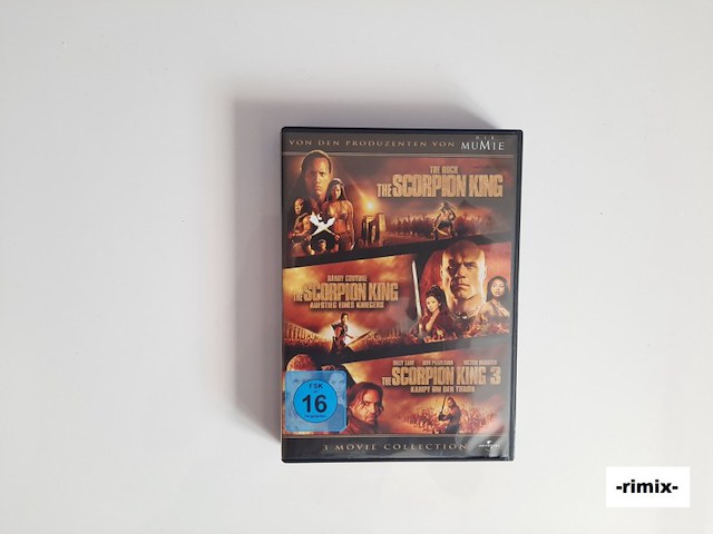 DVD -  The Scorpion king Trilogy