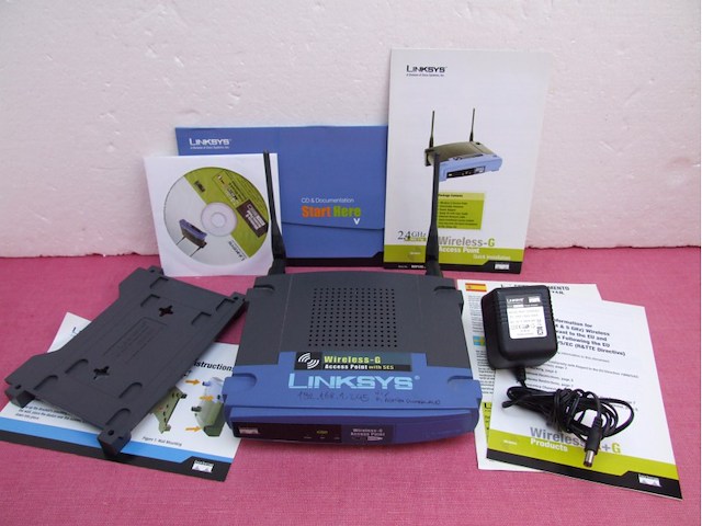 Linksys Wireless-G Access Point FULL + GARANCIJA!