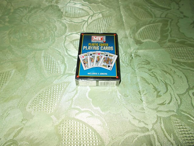Plastic Coated Playing Cards - NOVO