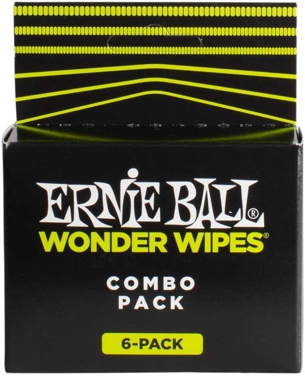 Ernie Ball 4276 Wonder wipes Fretboard conditioner (6pack) set za održavanje gitare